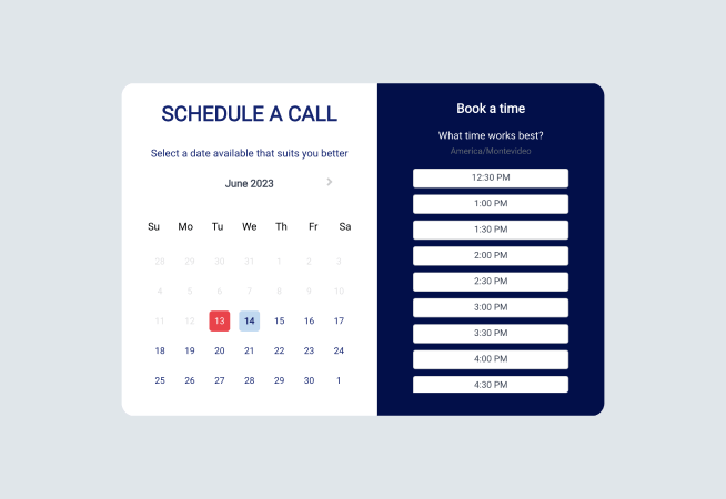 Free Online Appointments Templates - POWR.io