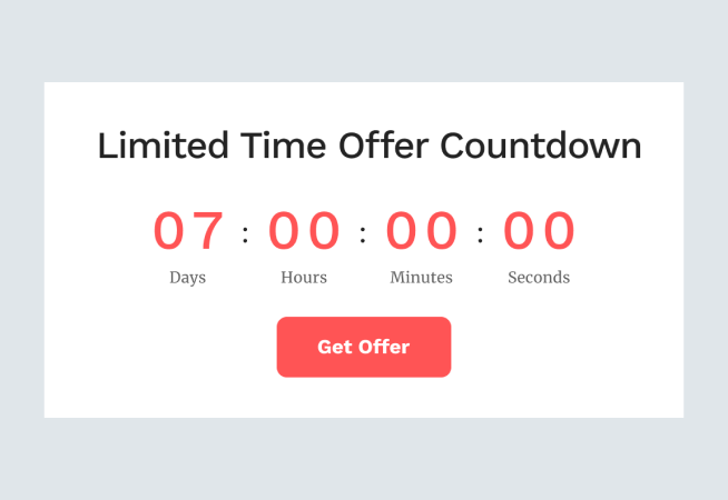 Free Online Countdown Timer Templates - POWR.io