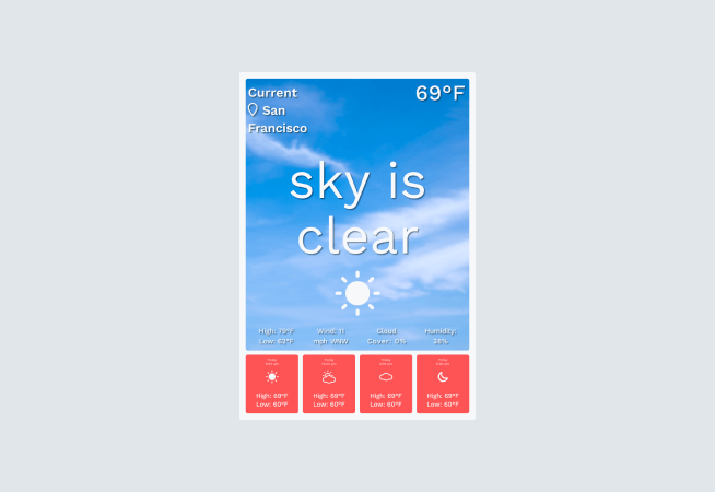 Free Online Weather Templates - POWR.io